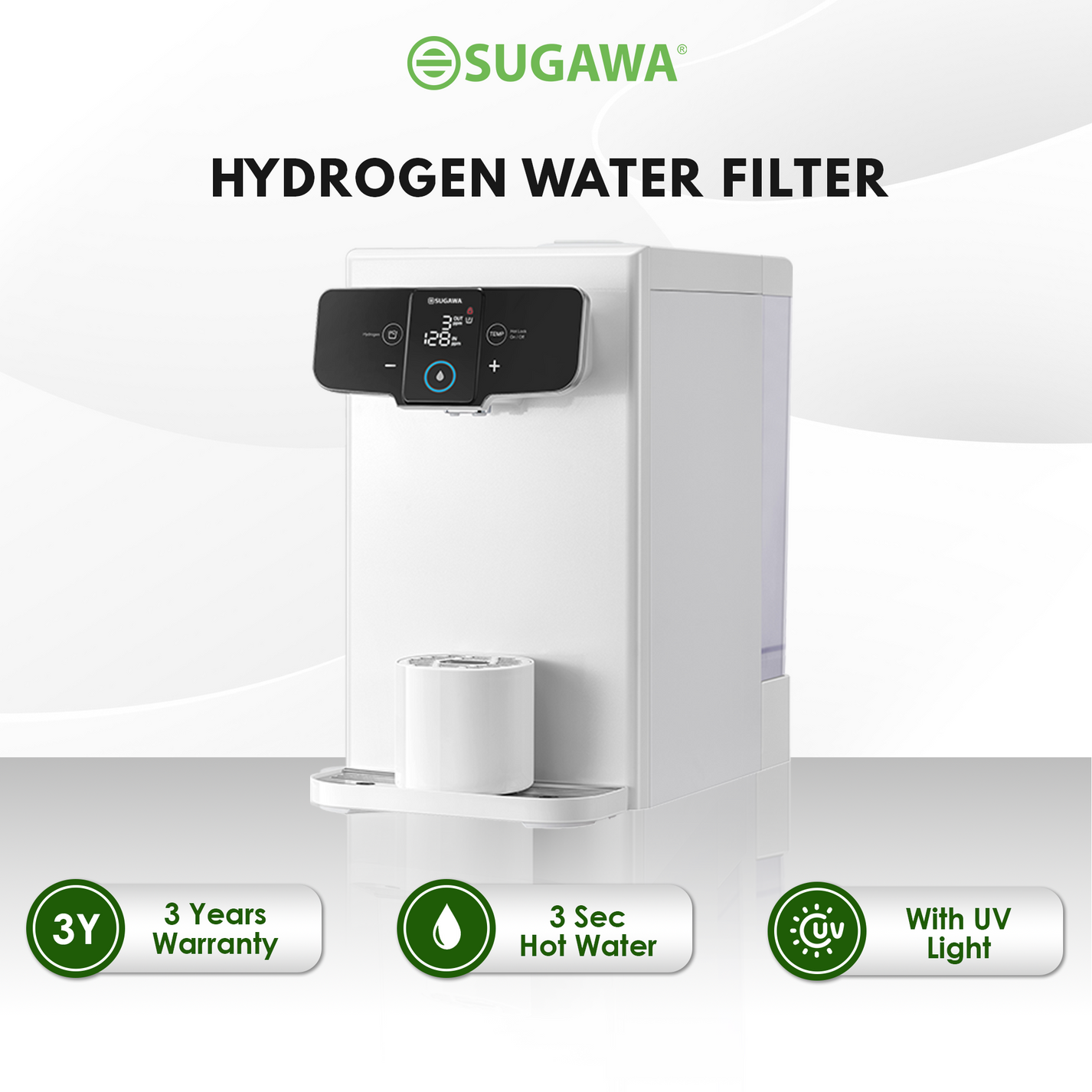 HYDROGEN WATER FILTER SWF-900A – SUGAWA.MY
